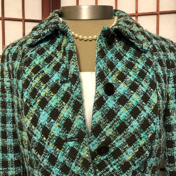 Sigrid Olsen | Jackets & Coats | 32 Closet Closing Silk Blend Tweed ...